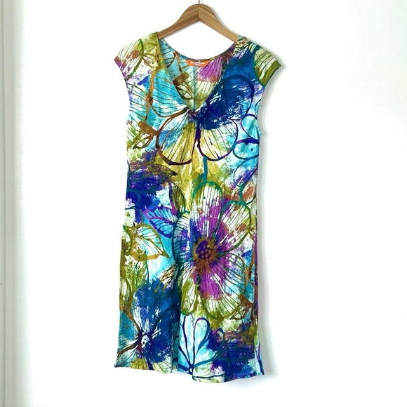 Jams World | Dresses | Jams World Sherry Multicolor Floral Dress | Poshmark